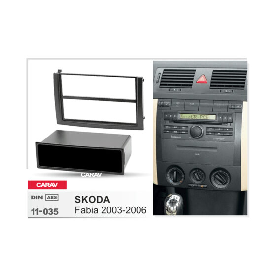 11-035 SKODA Fabia 2003-2006 Fitting Kit - Sound Tech