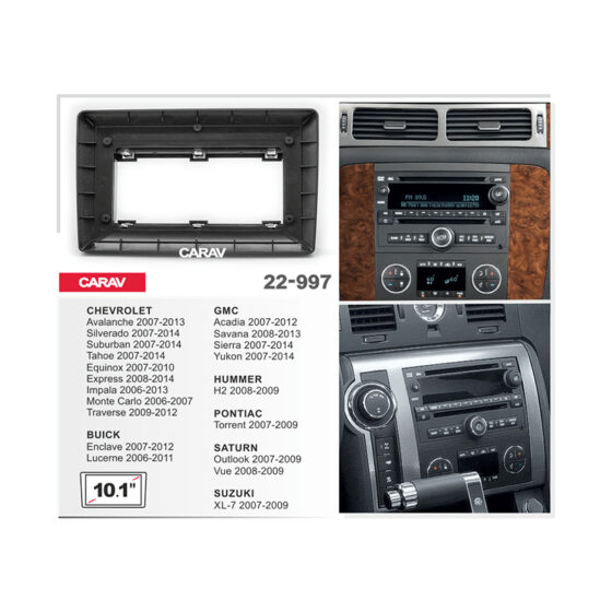 22-997 CHEVROLET; BUICK: GMC; HUMMER; PONTIAC; SATURN; SUZUKI Fitting ...