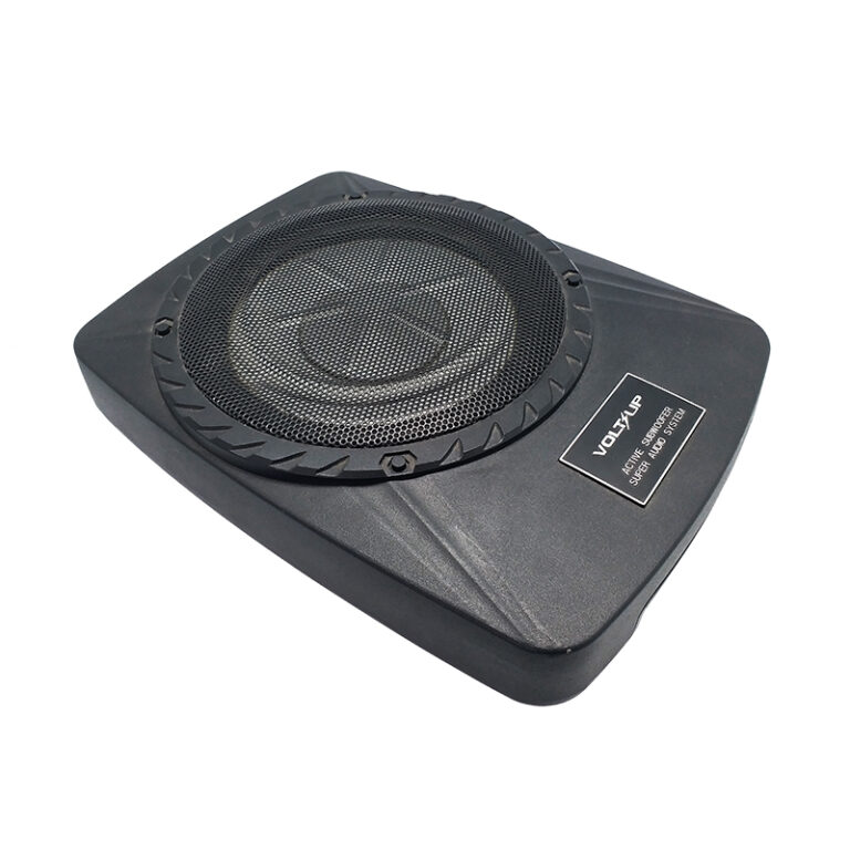 VOLT-UP 8" Under Car Seat Subwoofer With Active 350W Max - Sound Tech